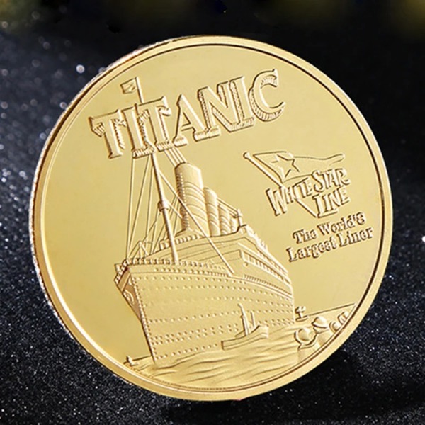 Free Titanic Souvenirs Coin Ship Love Commemorative Coin Coins Auctions For Free