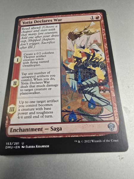 Free: Magic the gathering Yotia Declares War Dominaria United - Trading ... Free: Magic the gathering Yotia Declares War Dominaria United - Trading ...