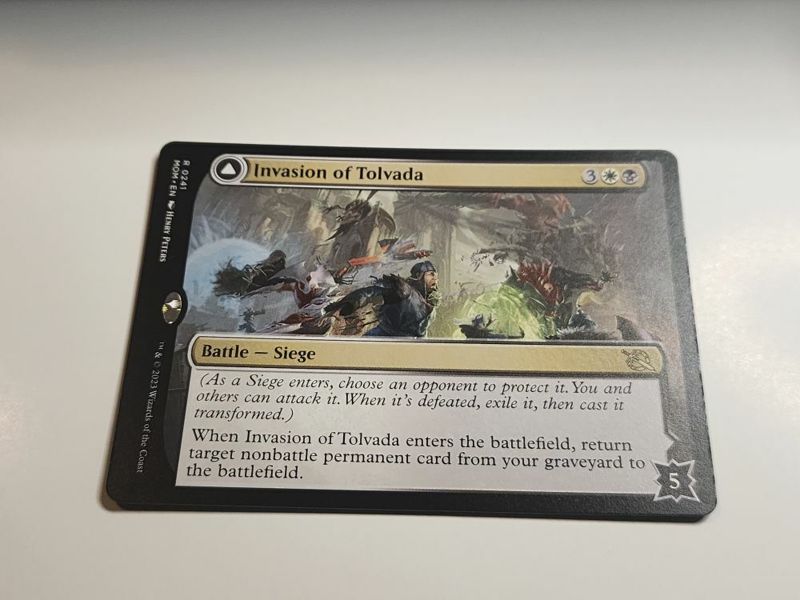 Free Magic The Gathering Mtg Invasion Of Tolvada Rare Card March Of