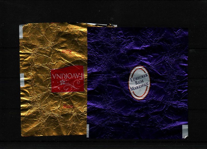 Free Magic Gin 2 Different Candy Wrapper From Germany Other Collectibles 7619
