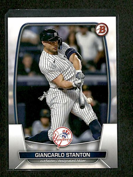 Free: 2023 Bowman Giancarlo Stanton New York Yankees #91 Baseball Card ... Free: 2023 Bowman Giancarlo Stanton New York Yankees #91 Baseball Card ...